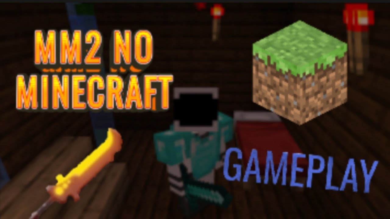 mm2 no Minecraft!!!!, gameplay - YouTube