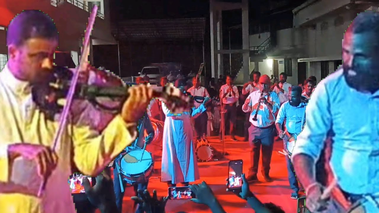 Fr.Jomon Vs Ragadeepam Mundathikode Violin 🎻 Fusion Programme ...