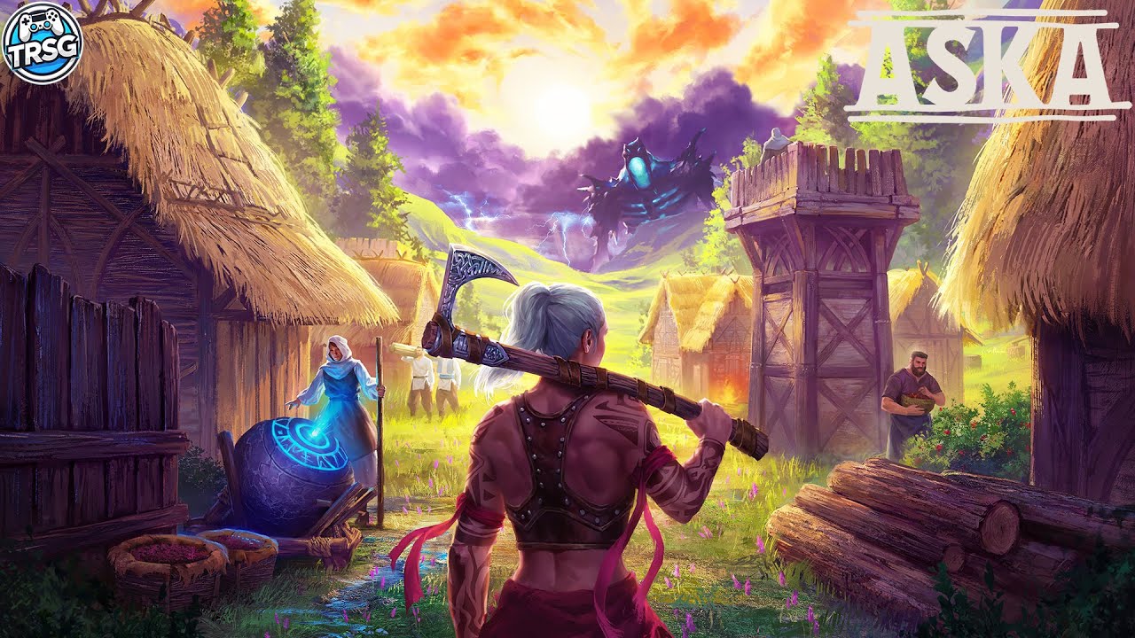 Viking Survival Game, Create your own Tribe of Vikings - ASKA! - YouTube