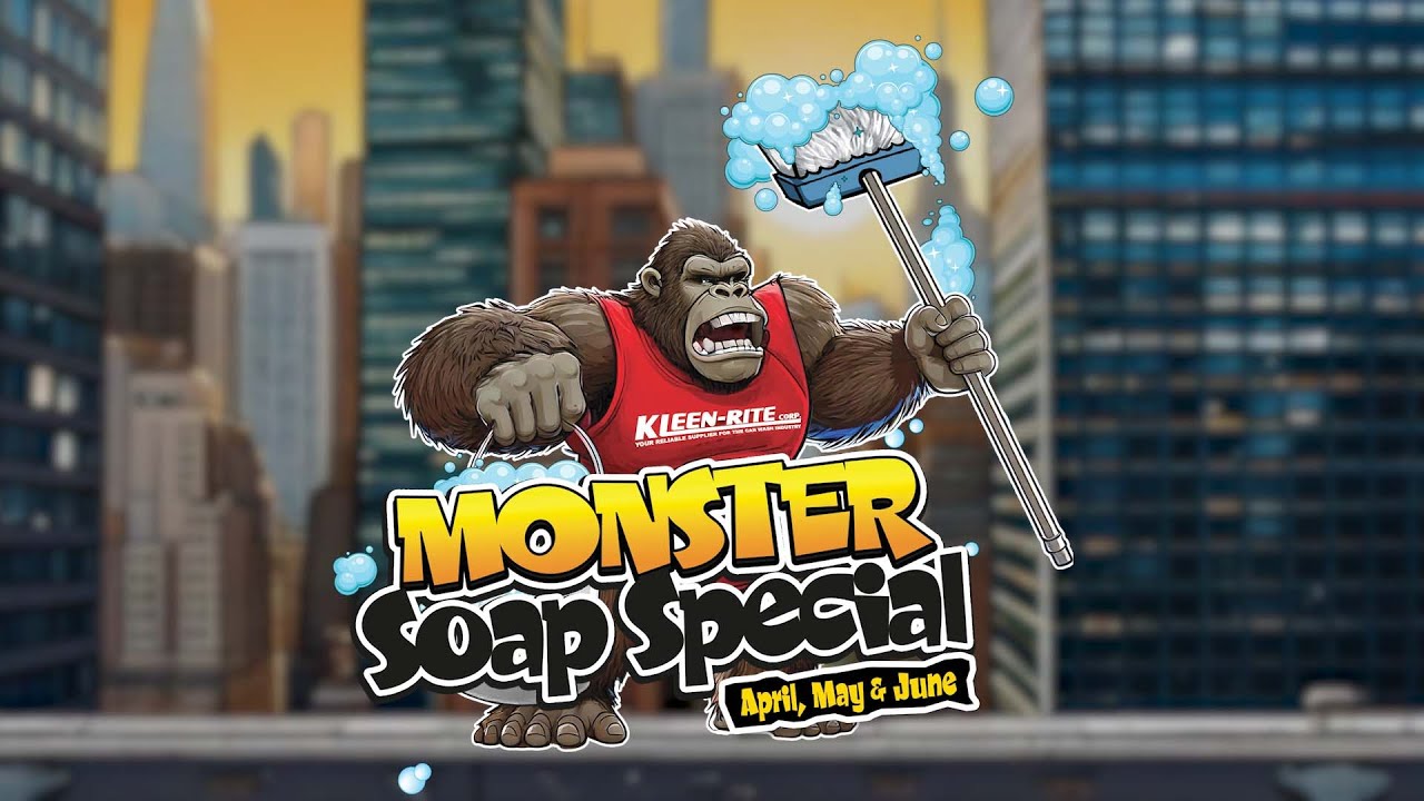 The Epic Monster Soap Special from Kleen-Rite! - YouTube