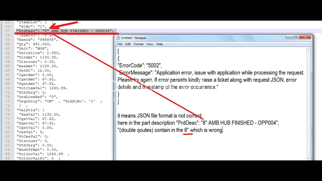 ErrorCode 5002 ErrorMessage Application Error Issue With Application