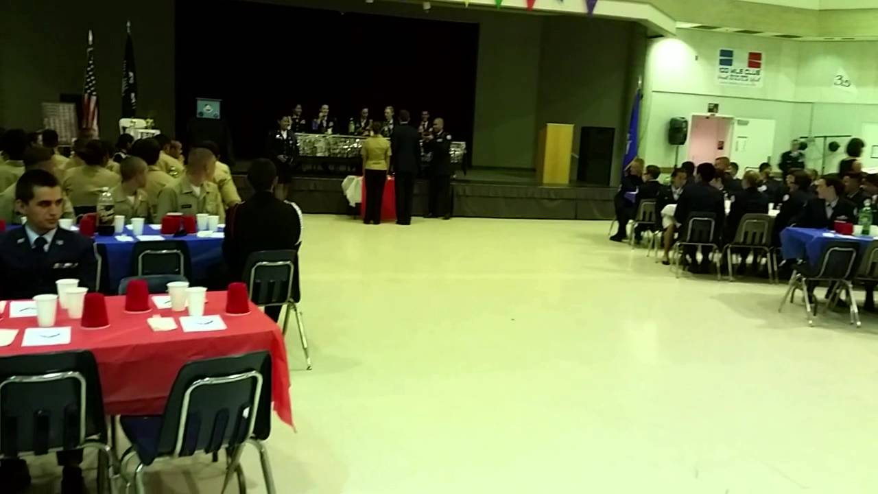 TVHS JROTC Dining In Opening Ceremony 2014 - YouTube