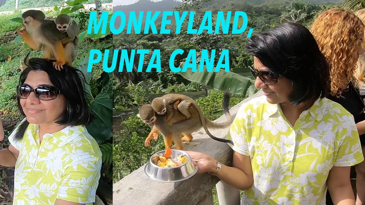 BEST DAY EVER!! MONKEYLAND PUNTA CANA,DOMINICAN REPUBLIC PART 2 # ...