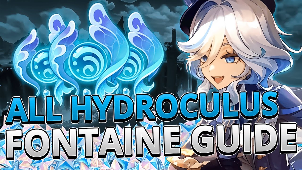 Hydroculus All 271 Locations PART 1 (DETAILED GUIDE) | Genshin Impact 4 ...
