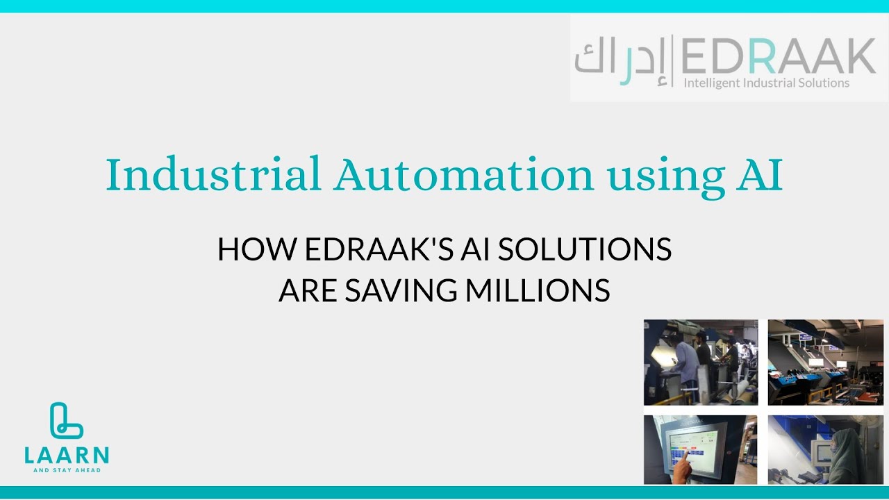 How Edraak’s Industrial AI solutions are saving millions - YouTube