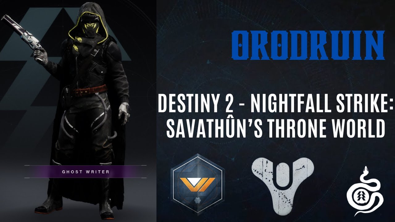 Destiny 2 - Nightfall Strike - YouTube