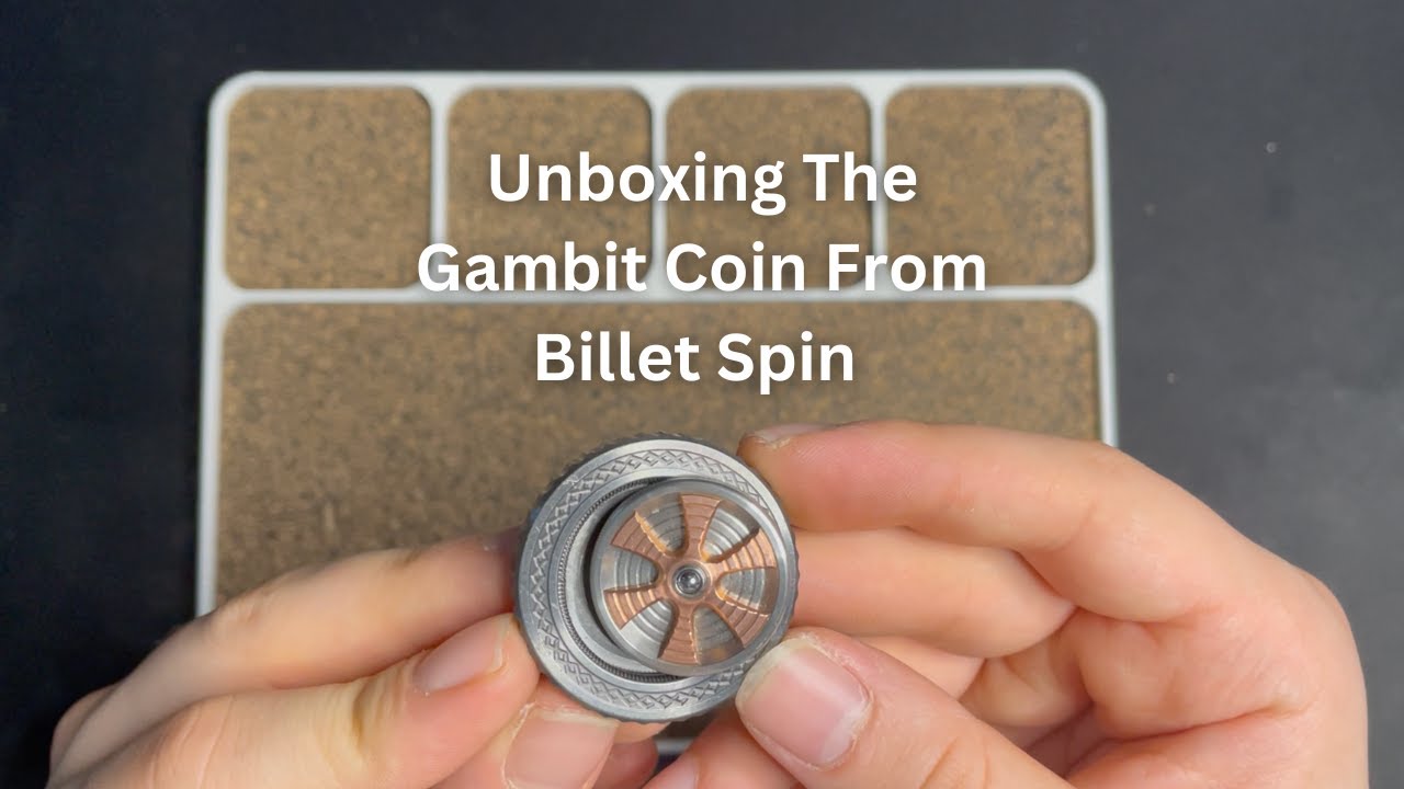 Unboxing The Gambit Coin From Billet Spin - YouTube