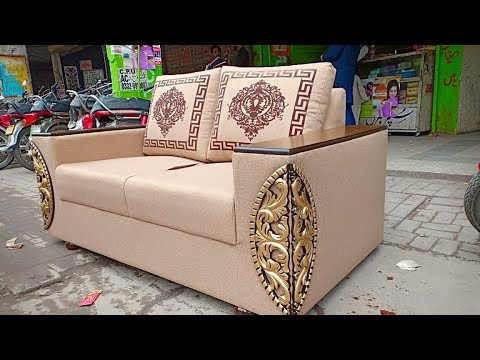 Sofa Set design 2021, Chinioti sofa, Deco paint sofa, Matt polish sofa ...