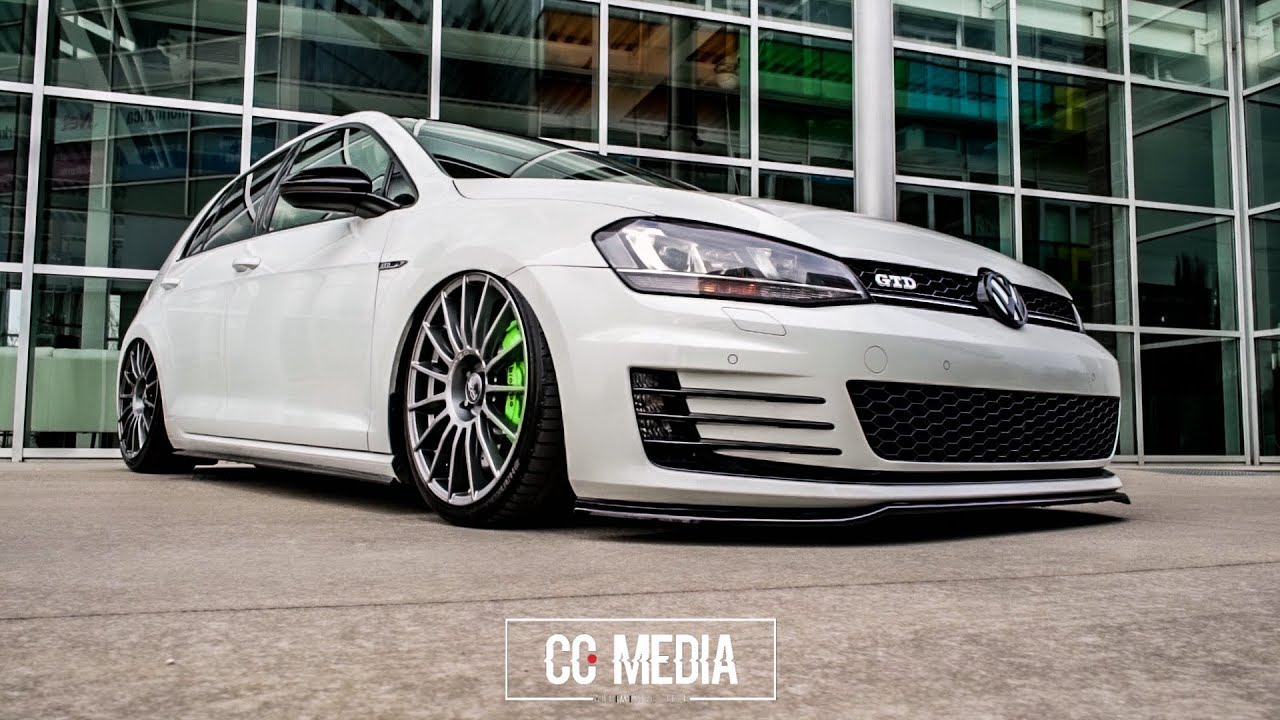 Mattia's Bagged GOLF MK7 GTD | 220HP | Airlift Performance | Oz Racing ...