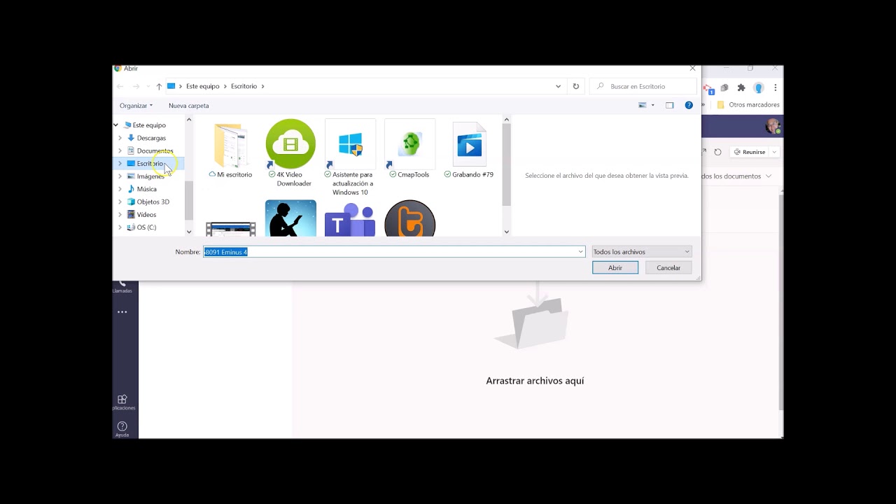 Cómo apoyar mi curso en Eminus 4 con Teams. Cómo compartir archivos en ...