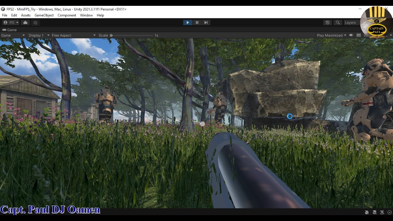 How to Create an FPS using C# Script and Assets in Unity - Part 2 of 3 ...