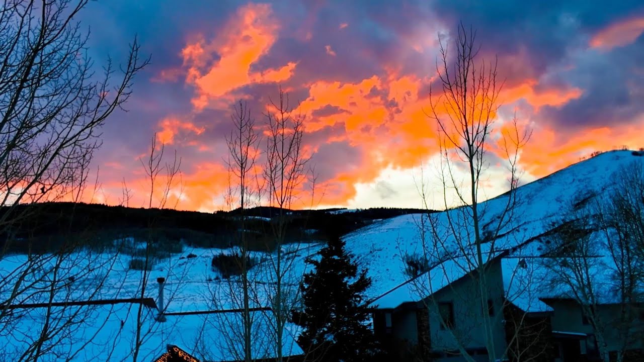 Sunset in Crested Butte South - Dan Lockhart Productions - YouTube