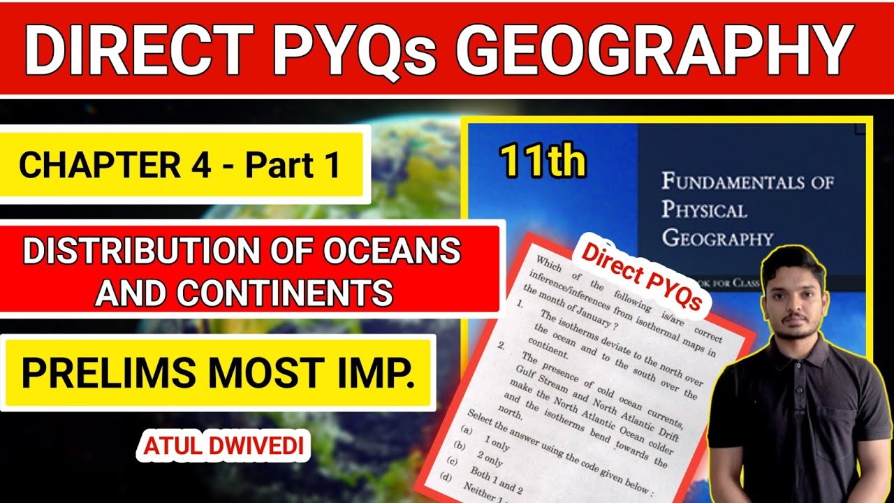 Class 11 Geography NCERT (Lec 6) | Chapter 4 - Part 1 | Distribution Of ...