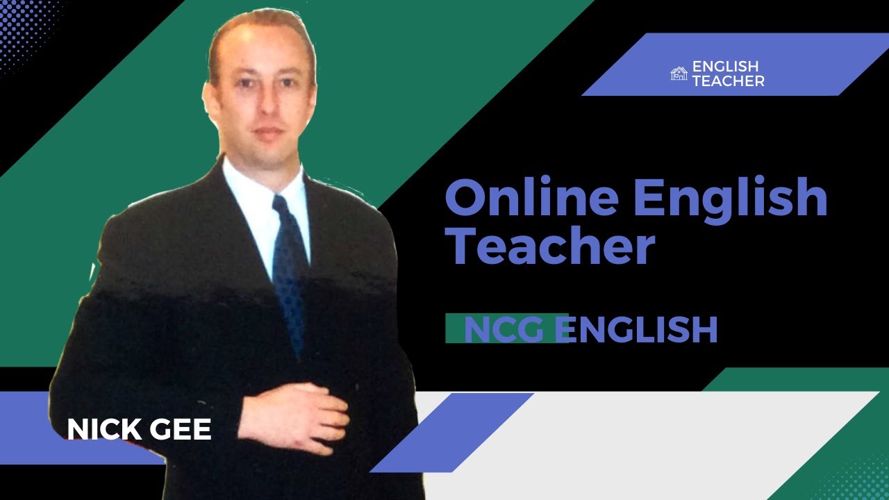 Nick Gee Online English Teacher - YouTube