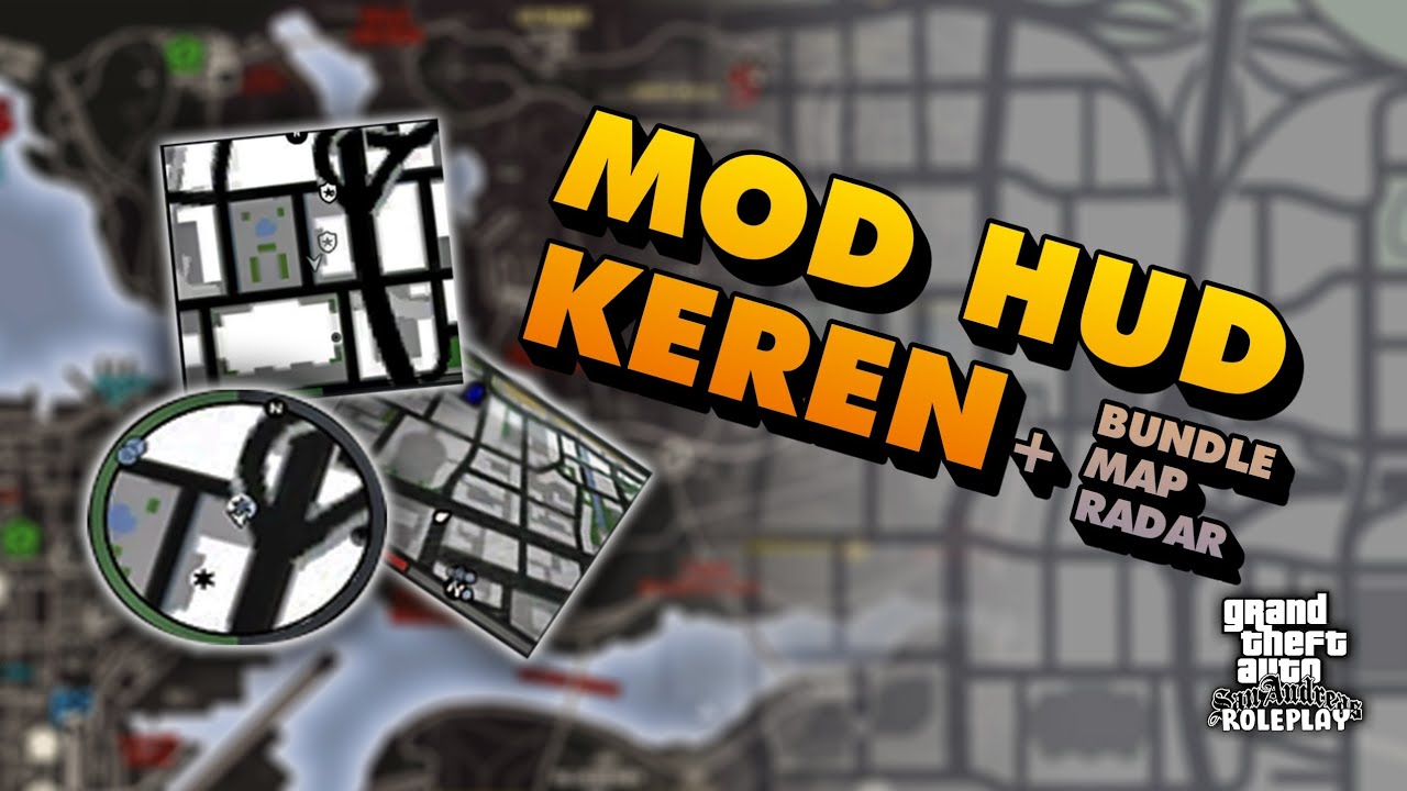 REKOMENDASI MOD HUD KEREN DAN RINGAN | GTA SAMP ROLEPLAY INDONESIA ...