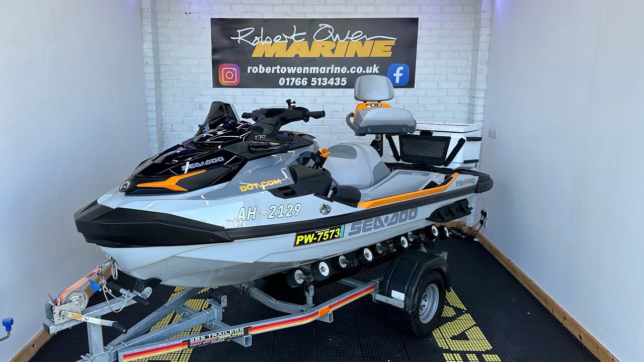 2023 Sea-Doo Fish Pro Trophy - 9hrs - Walk around - YouTube