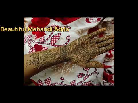 How to put Mehandi on Hand || Mehandi Design || #video - YouTube