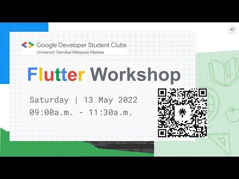 GDSC UTeM - Flutter Workshop - YouTube