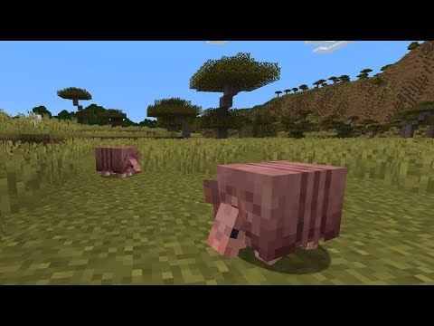 Easy armadillo scute farm for Minecraft - YouTube