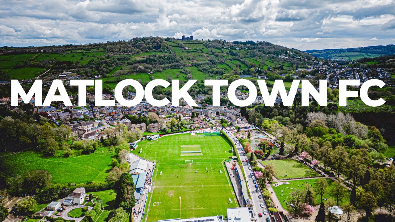 EPIC Drone Video Of CHARMING English Countryside Football Ground ...