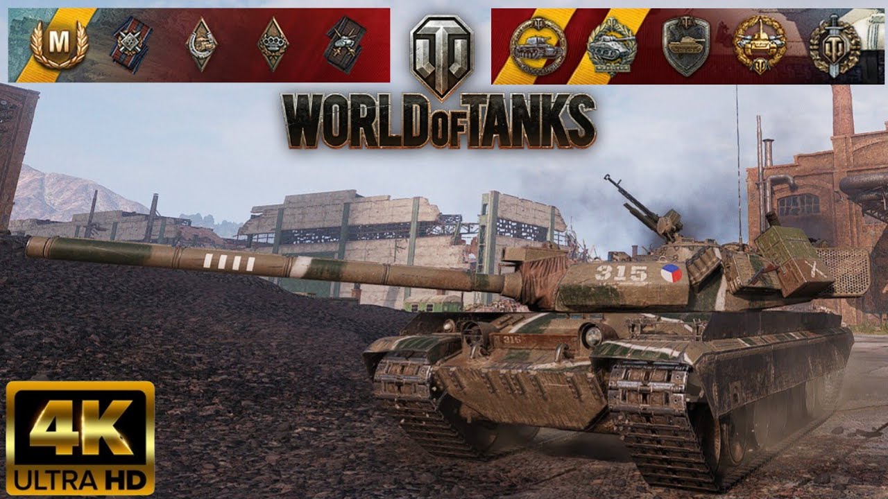 Vz. 55 - Pilsen map - 8 kills - 7,6k damage Kolobanov World of Tanks ...