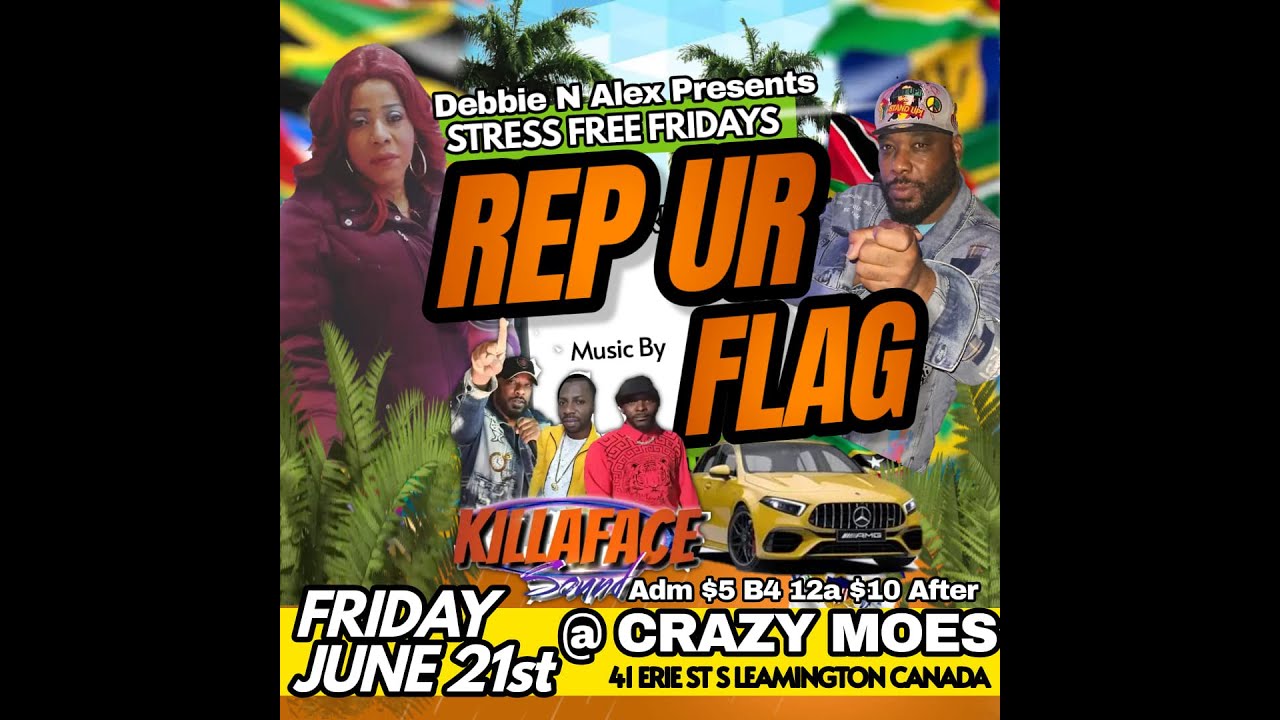 KILLAFACE SOUND PRT 1 @ LEAMINGTON CANADA REP YOUR FLAG 2024 @ CRAZY ...