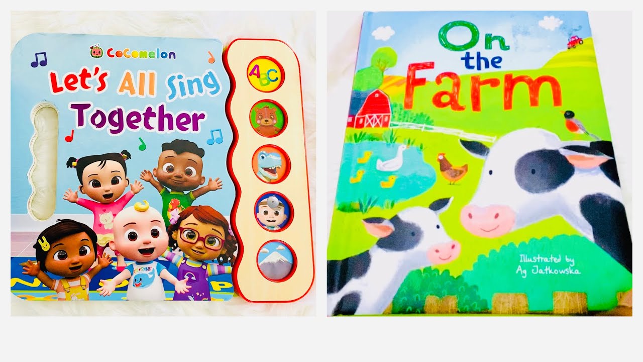 Kids Book Read Aloud: CoComelon Let’s All Sing Together Music Book| On ...