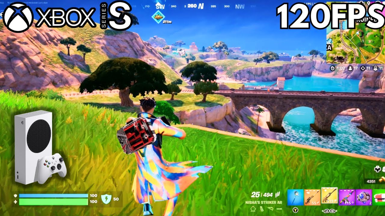 Xbox Series S - Fortnite Chapter 5 Zero Build (1080p 120FPS) - YouTube