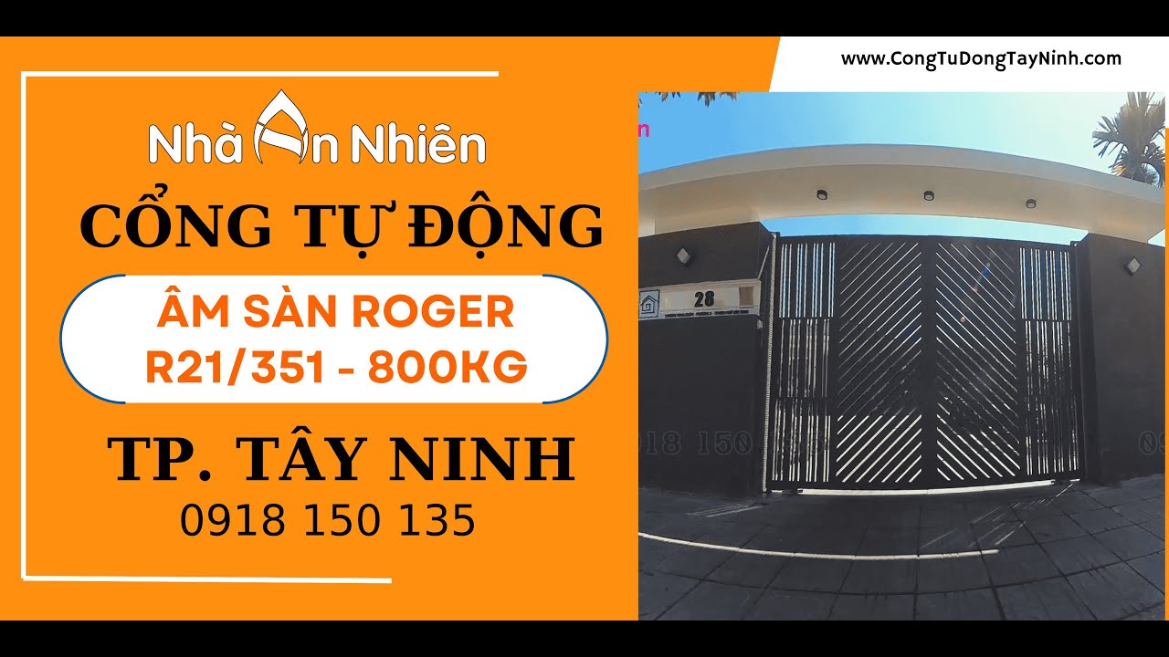 Cổng Tự Động Âm Sàn Roger - ITALY | Anh Hiếu - TP. Tây Ninh | Hotline ...