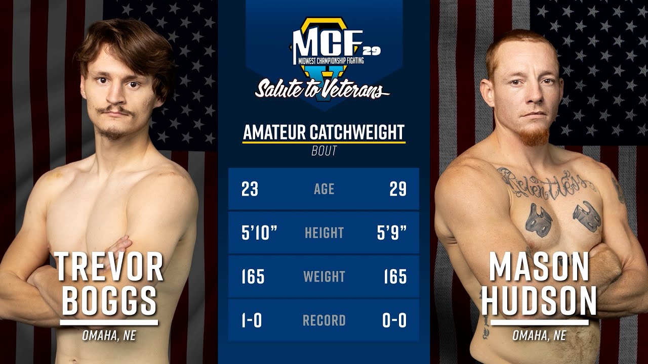 Trevor Boggs vs Mason Hudson | MCF 29 | Nebraska MMA - YouTube