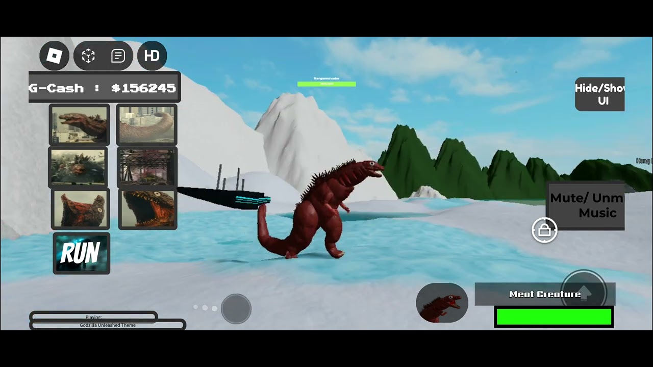 showcasing meat creature - YouTube