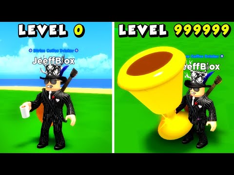 O CAFÉ MAIS FORTE DO ROBLOX *MEGA GIGANTE* (Coffee Simulator) - YouTube