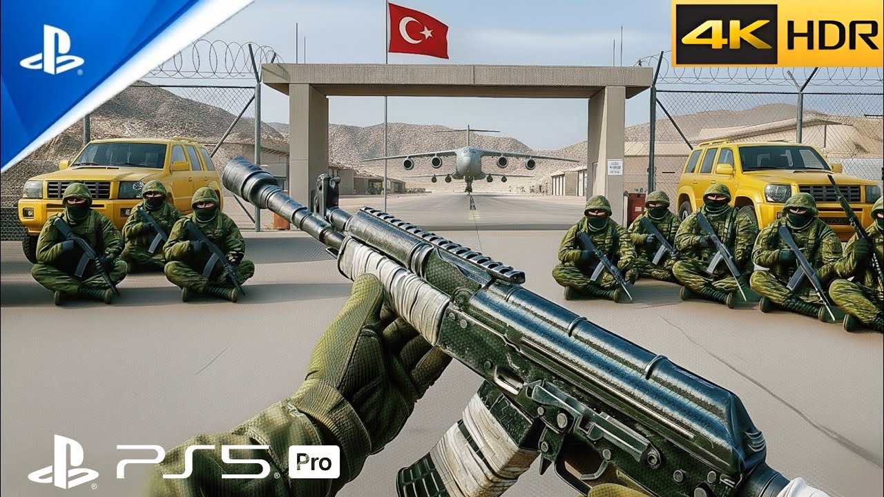 TURKEY AIRBASE DESTROY (PS5 PRO) Realistic Ultra Graphics Gameplay [4K ...