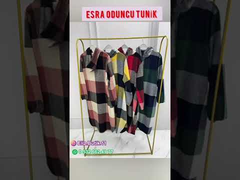 YENİ SEZON MUHTEŞEM BİR ODUNCU GÖMLEK TUNİK İLE KARŞINIZDAYIZ