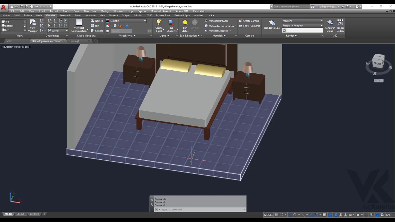 LAMINA 05 AUTOCAD 3D ARQUITECTURA UNISON PRODUCCION DIGITAL 2 - YouTube