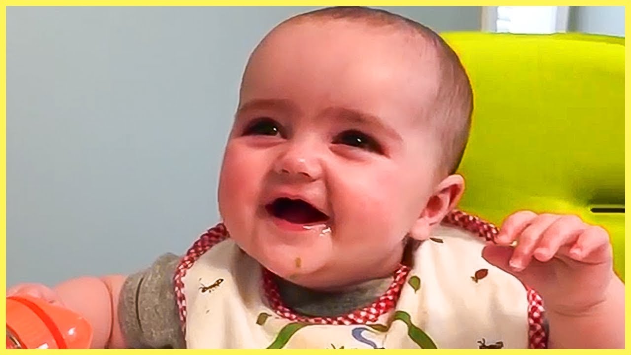 Cute And Funny Baby Laughing Hysterically _ 😁 - YouTube