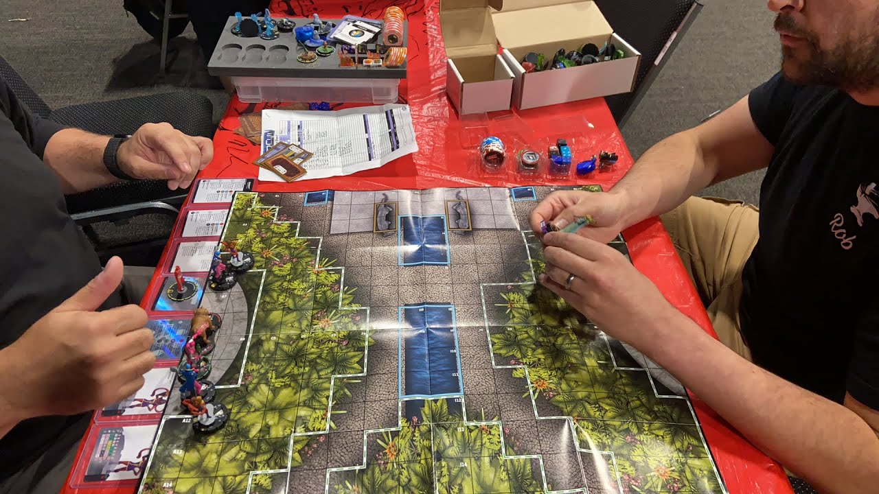 HEROCLIX WORLDS TOP 16 (Mike Eskew VS Rob Olger) - YouTube