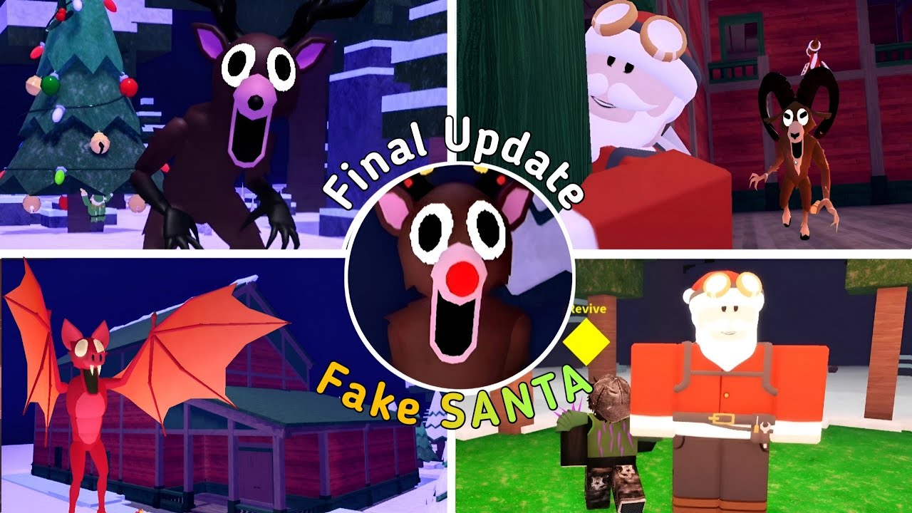 99 Nights In The Forest - How To Defeat Workshop Fake Imposter SANTA ...
