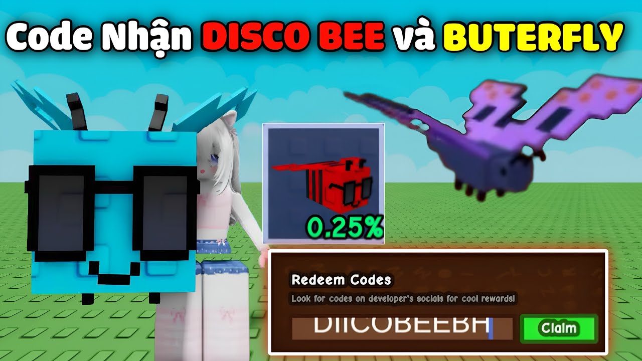 Code Grow A Garden Mới Nhất Nhận Disco Bee Và Buterfly Miễn Phí Còn Sử ...
