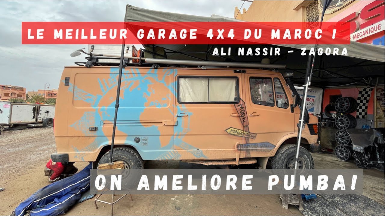 33. L’impossible n’existe pas dans ce garage 4x4 marocain ! VANTOUR des ...