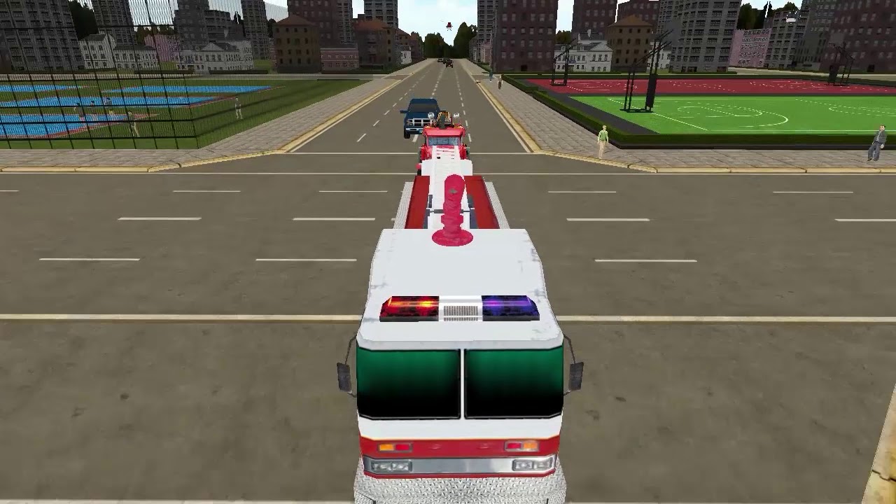 Fire Escape Fire Department Rescue Simulator 2019 - YouTube