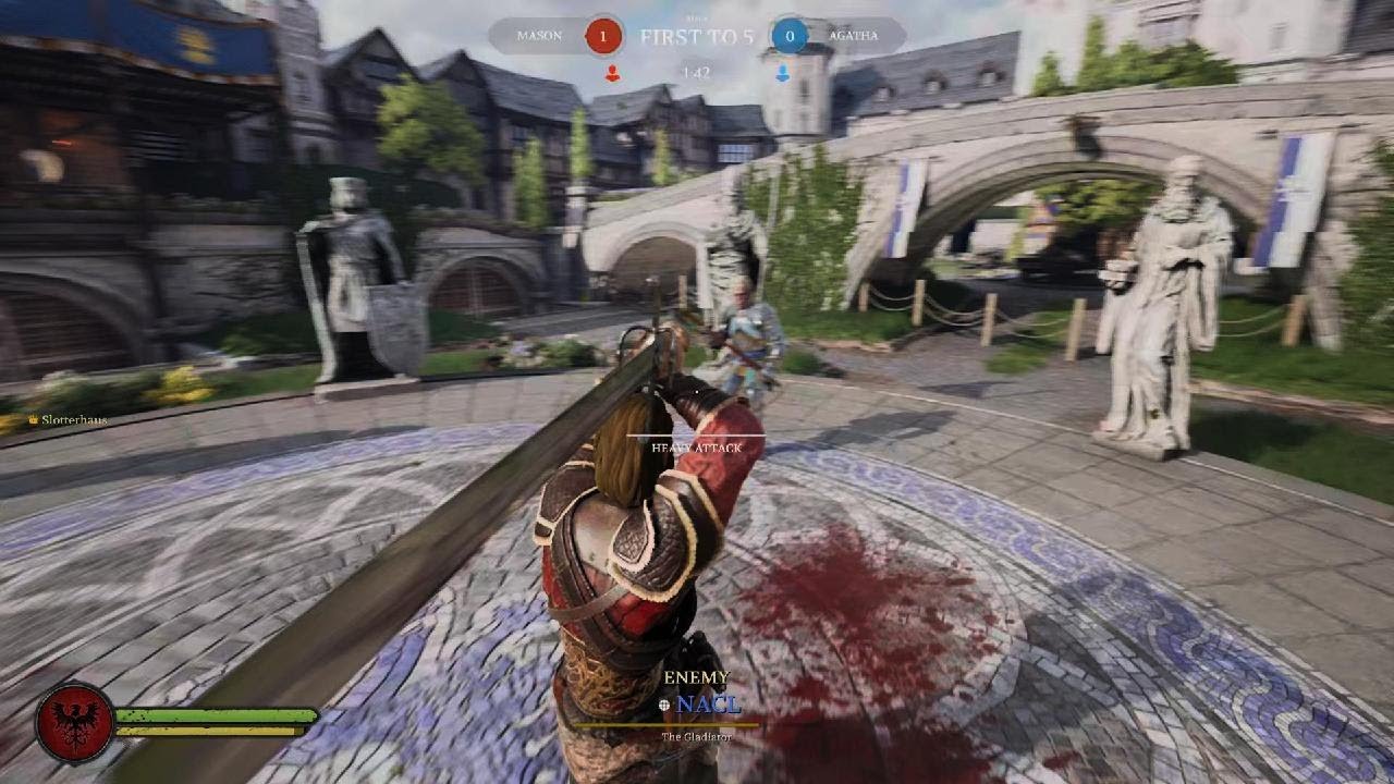 Going Berserk with the Highland Sword - Chivalry 2 1v1 Arena - YouTube
