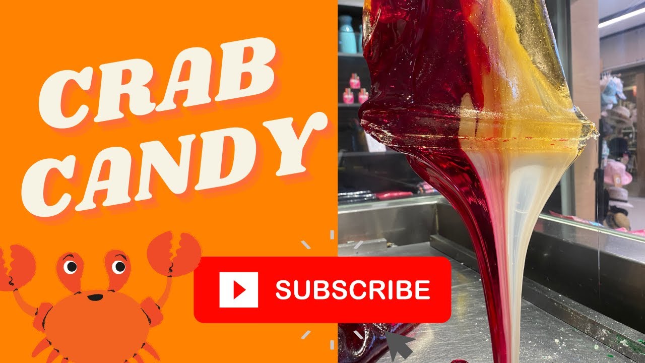 CRAB CANDY! CRAB LOLLIES! - YouTube