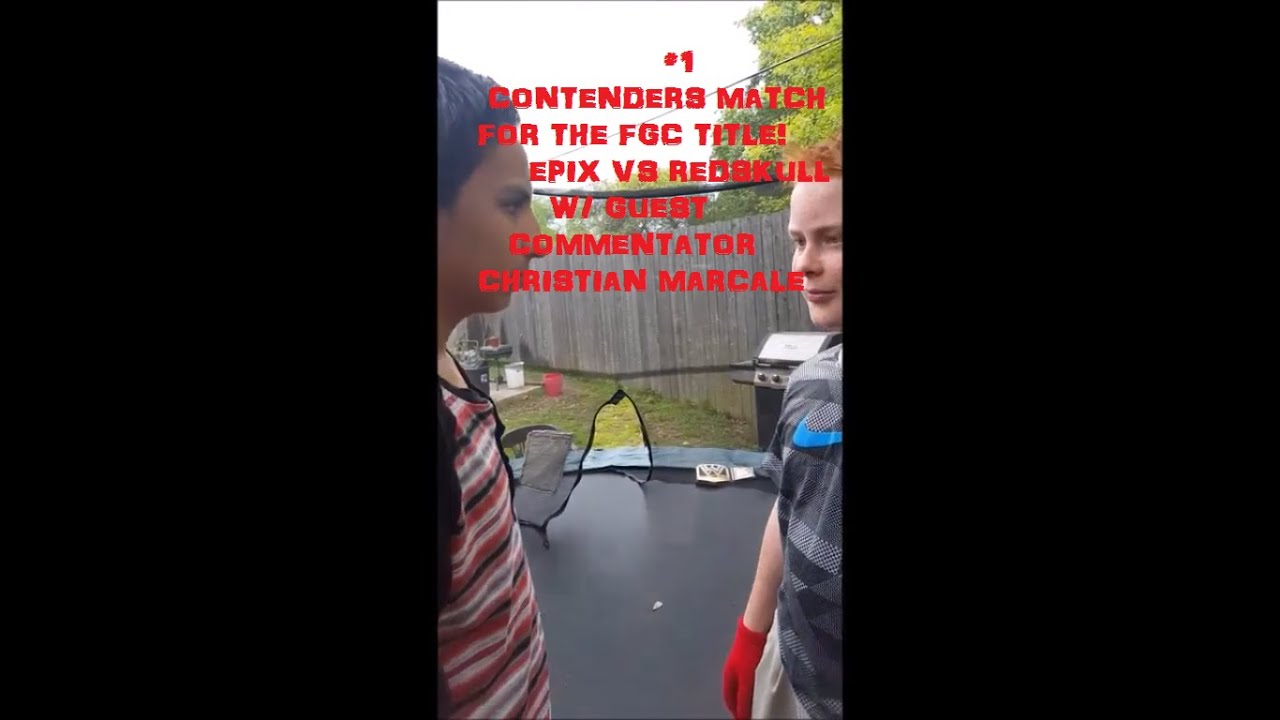 RedSkull vs Epix in a #1 Contender's Match w/ guest commentator ...
