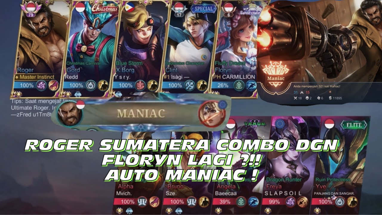 ROGER SUMATERA COMBO DENGAN FLORYN LAGI ?!! AUTO MANIAC ! MOBILE ...