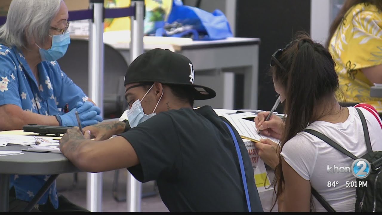 Forms required for quarantine-free inter-island travel - YouTube