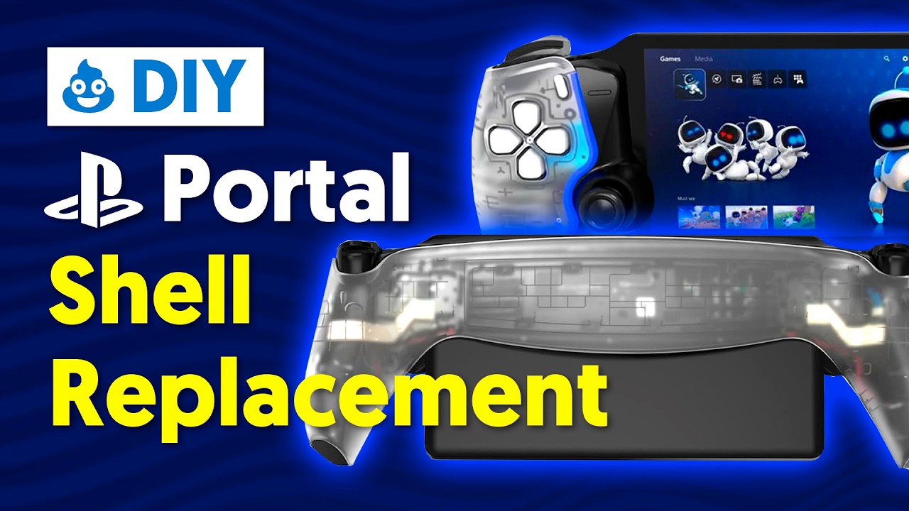 PS5 Portal Housing Shell Replacement - Guide & Review - YouTube
