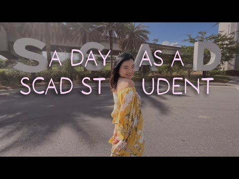 A Day as a SCAD Student (at the end of the year) - YouTube