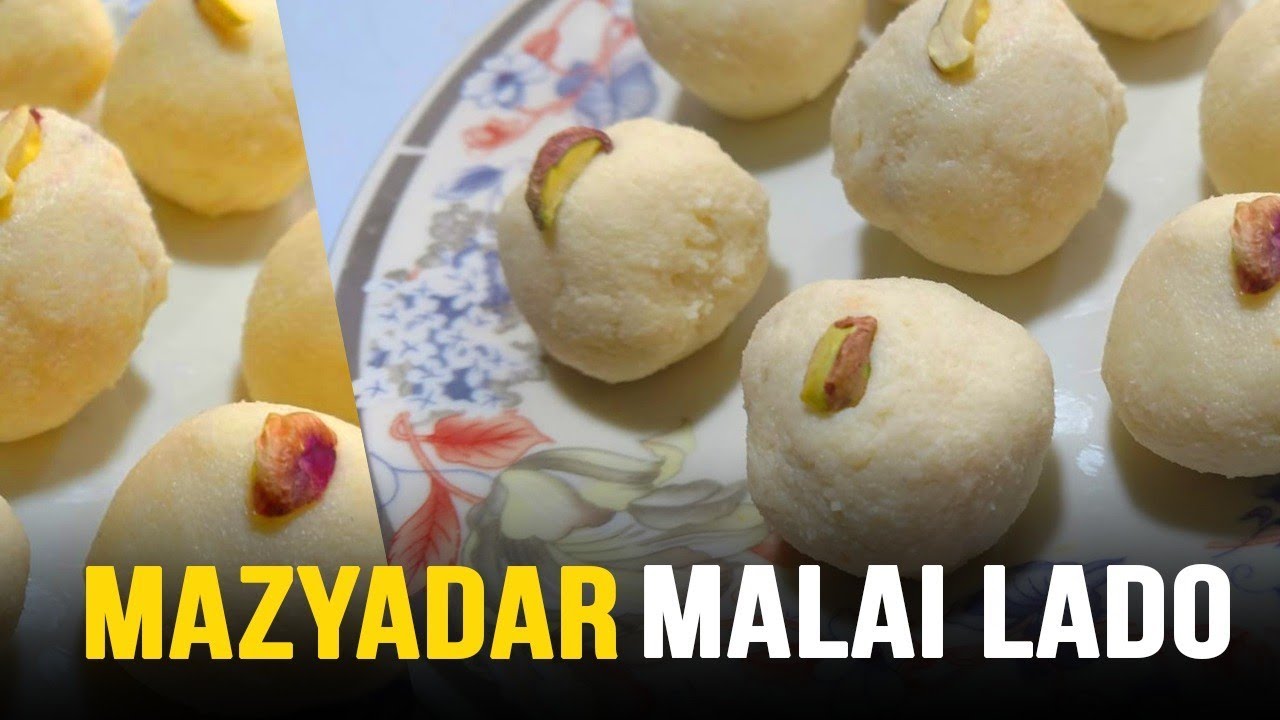 Malai Ladoo Recipe By Taweela's Kitchen - YouTube