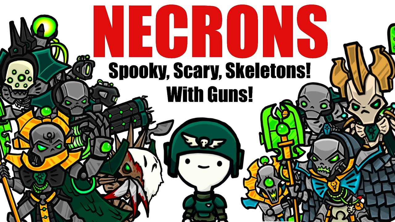 NECRONS! Literally the Strongest Faction | Warhammer 40k Lore - YouTube
